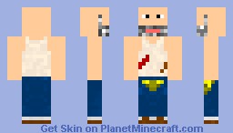 lazy person Minecraft Skin