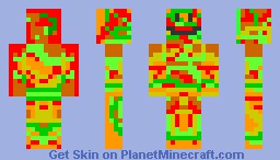 The leaf guy version 2 Minecraft Skin