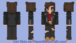Leather Jacket Minecraft Skin