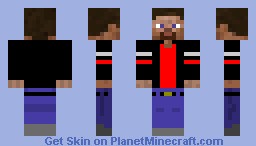leather jacket guy Minecraft Skin