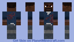 Lee Everett of The Walking Dead Minecraft Skin