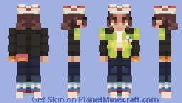 Pokemon Legends ZA Female Trainer Skin Minecraft Skin