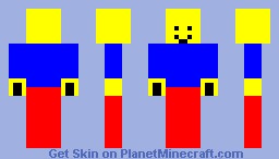 lego man Minecraft Skin