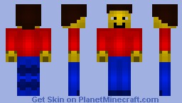 Steve Lego minifigure Minecraft Skin