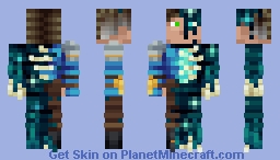 Legundo - BlockWars Aqua Archers Minecraft Skin