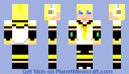 Len Kagamine Minecraft Skin