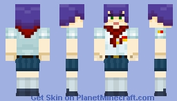 Lena (Everlasting Summer) Minecraft Skin
