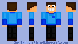 The New Me - (first attempt at blocky shading) Minecraft Skin