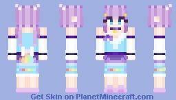 Mimi Lucelle - Resoluscia [Let's Go! Rainbow!!] Minecraft Skin