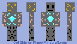 man of ores Minecraft Skin