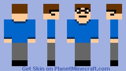 Lewis From The Yogscast Minecraft Skin