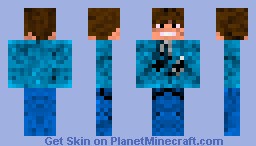 Blue Jumper Boy Minecraft Skin