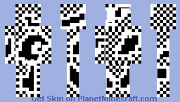 Light Checkers Creature Minecraft Skin