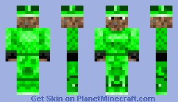 Minecraft Dirt Warrior Skin Teal Armor Minecraft Skin