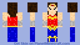 Wonder Woman Minecraft Skin