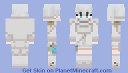 Lilac (White Priestess) Minecraft Skin