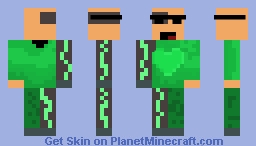TimeForGamesGuy Lime skin Minecraft Skin