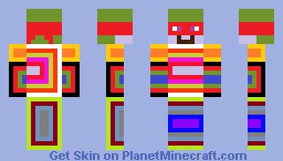 line skin Minecraft Skin
