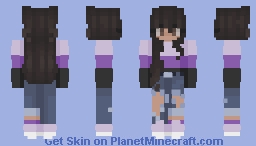 purple jumper skin Minecraft Skin