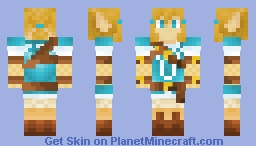 Link [Legend of Zelda: Breath of the Wild] Minecraft Skin
