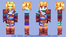 Link (ToTK) Minecraft Skin
