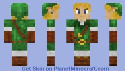 [Re-Upload] Link (OoT) Minecraft Skin