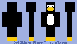 Linux Penguin Minecraft Skin