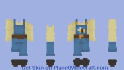 bee overalls Minecraft Skin