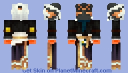 Spicy Enderman Cleric Minecraft Skin