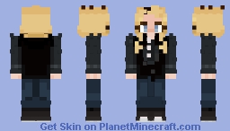 'Lizzie' or Mckenna Grace from FNAF 2 MOVIE TRAILER Minecraft Skin
