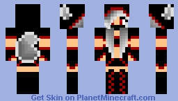 Lizzy(assassin wolf girl)and ex military sniper Minecraft Skin