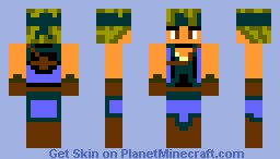Locke FF6 Minecraft Skin