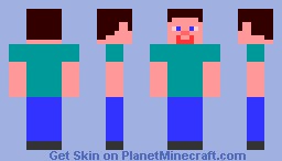 Simple Steve Skin Minecraft Skin