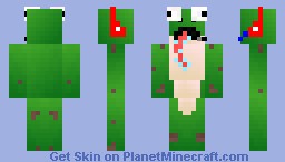 Crazy Frog Minecraft Skin