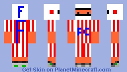 football player Minecraft Skin