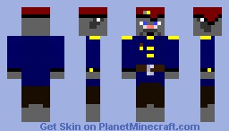 LONG PATROL HARE Minecraft Skin