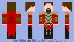 Lord Harkon (Skyrim's Dawngaurd character) Minecraft Skin