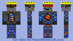 Lord RoboCap23 (Mark II) Minecraft Skin
