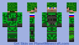 Army Commando Minecraft Skin