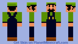 Luigi Minecraft Skin