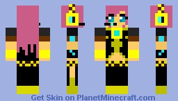 Luka Megurine Minecraft Skin