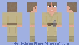 Luke Skywalker Cloud City Minecraft Skin