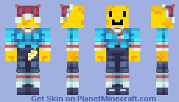 Mac TIS Chaos! | The Blue Banana Crew Minecraft Skin