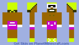 Macho Man Minecraft Skin