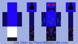 Blue Monster Minecraft Skin