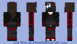 Biker Girl Minecraft Skin