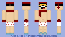 Mad Skier Minecraft Skin