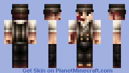 mafia bloody Minecraft Skin