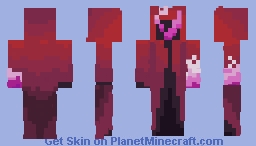 Purple magician Minecraft Skin