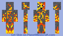 Magma Man - Request Minecraft Skin
